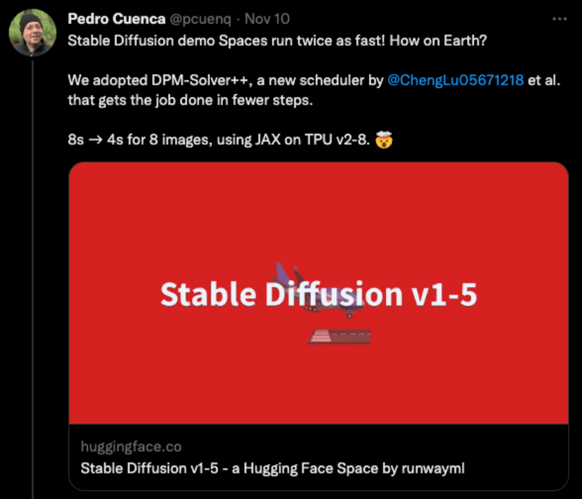 Stable Diffusion采样速度翻倍！仅需10到25步的扩散模型采样算法_DPM-Solver_图片_噪声