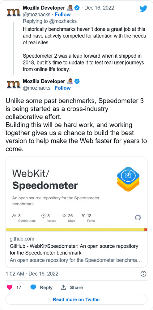谷歌、苹果和Mozilla三家浏览器巨头拟设立新基准测试_公司_引擎_项目