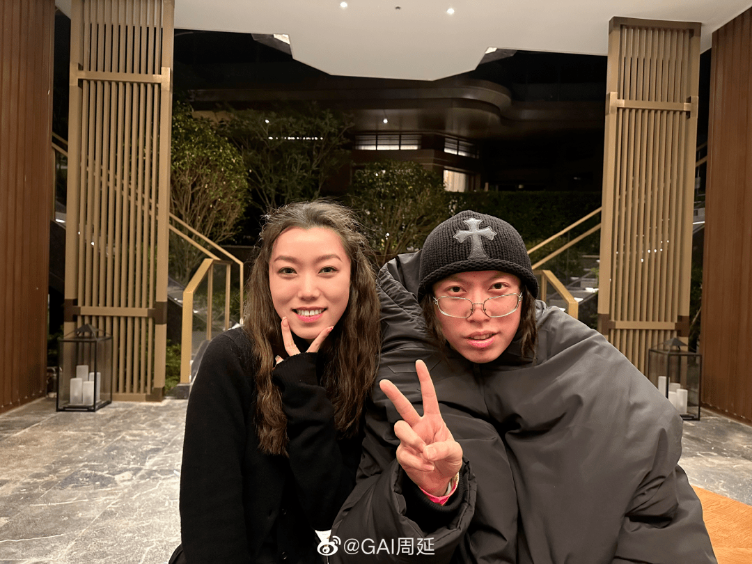 官方认证！GAI发出PSY.P和王斯然的合照！_时候_然然