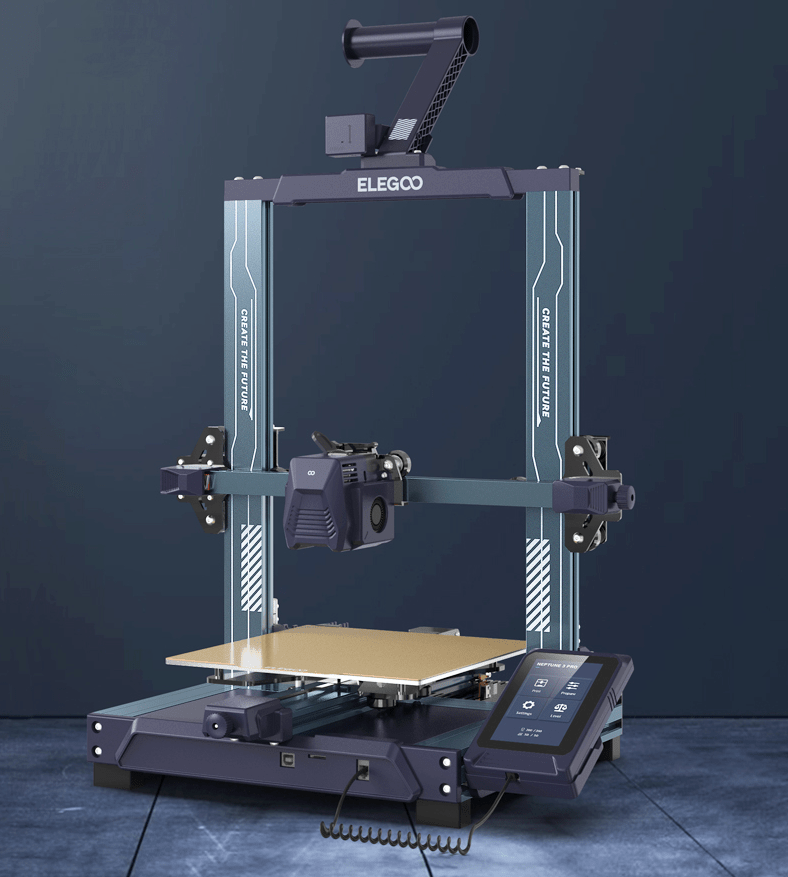 让普通人轻松走进3D打印！高性价比ELEGOO Neptune3 Pro评测_海王星_用户_操作