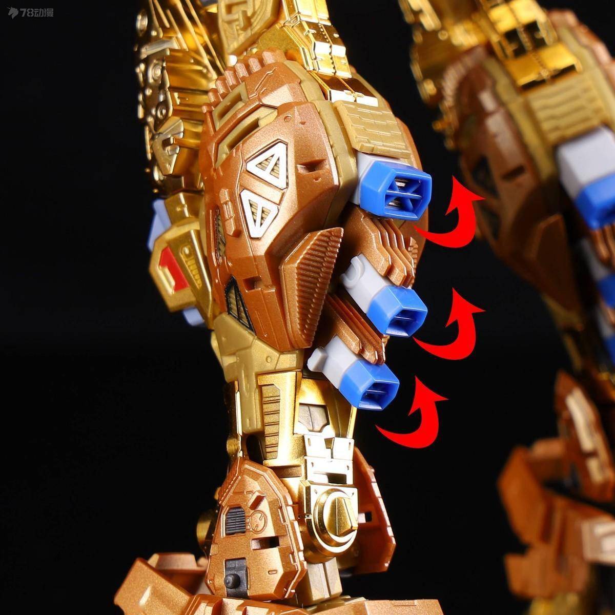 78官测：MG MGEX 强袭自由高达_细节_骨架_金色