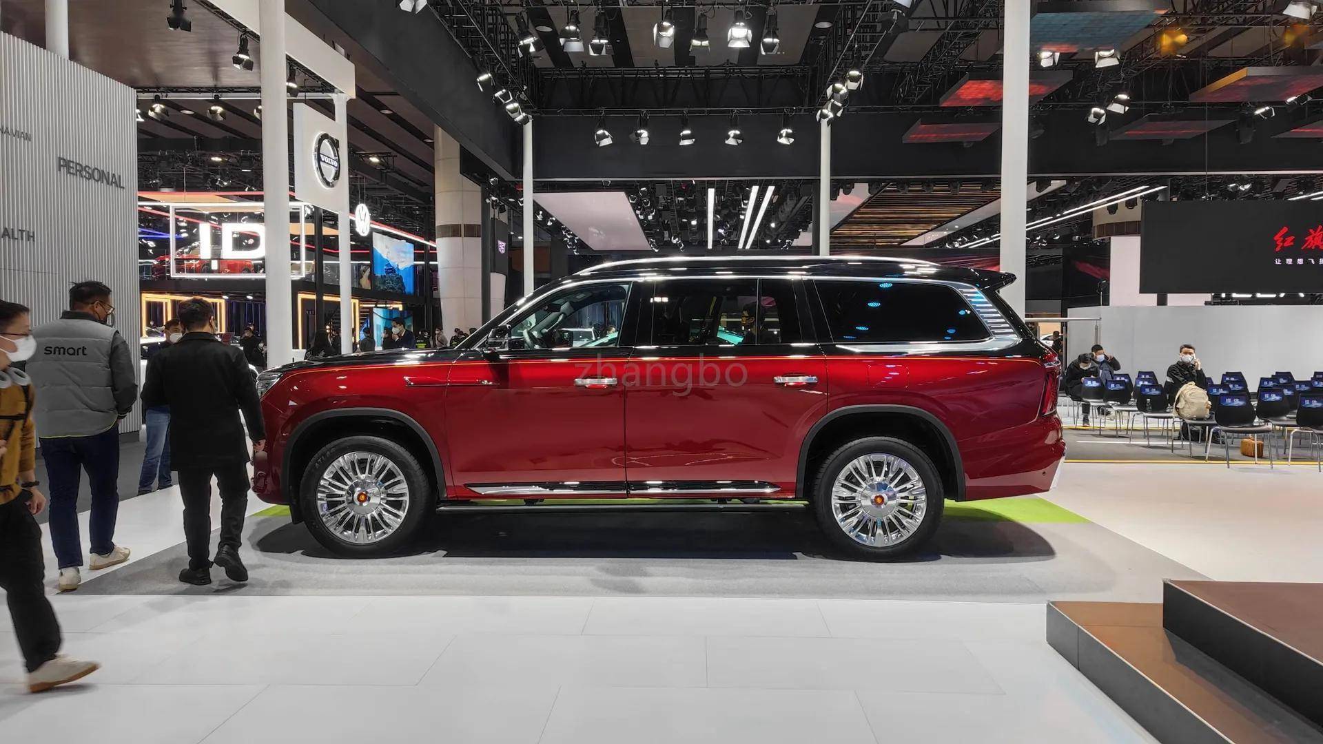 预计落地160万，新款红旗LS7双色版正式到店，配4座头等舱_搜狐汽车_搜狐网