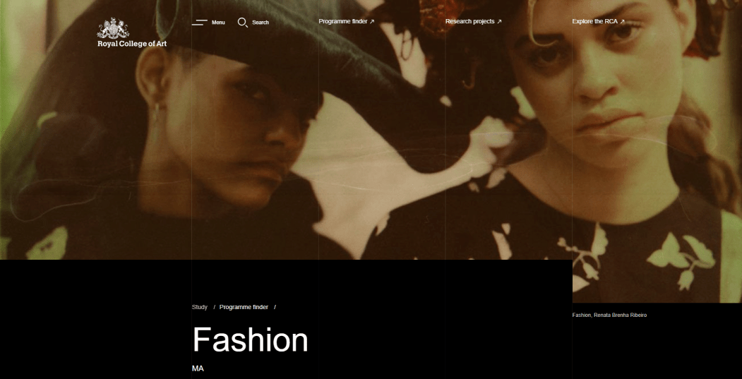 作品集干货 | 摸清服装名校喜好：RCA/CSM/LCF/Parsons/FIT/Pratt全面对比！_过程_研究_的设计