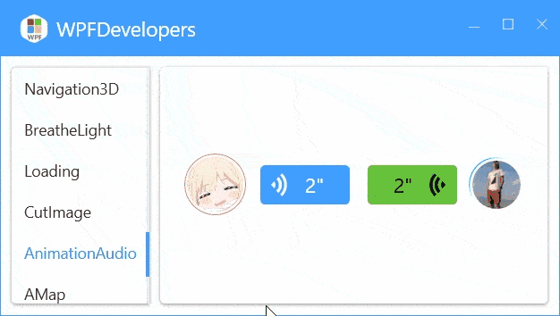 WPF 实现音频播放动画控件_xaml_Value_WinAPI