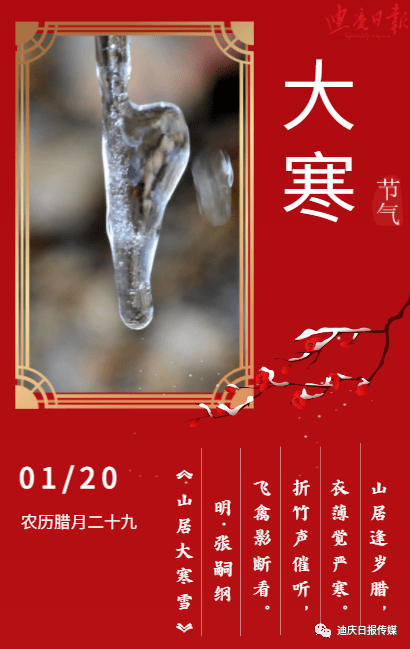 今日大寒 寒冬将尽,静候春归余富全地区梅花