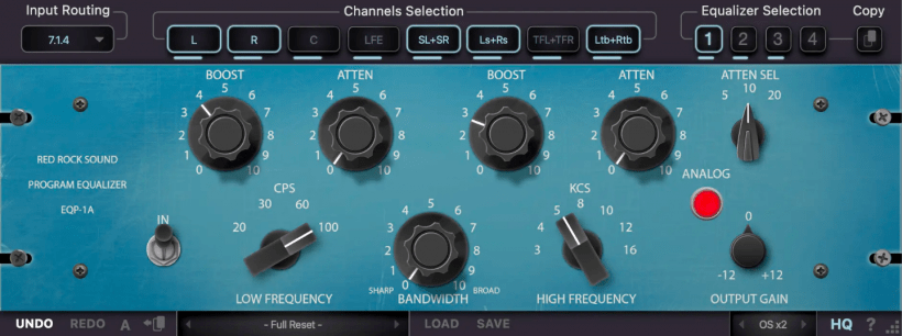 Red Rock Sound 复刻 EQP-1A 沉浸声均衡器插件_工作_衰减_广告