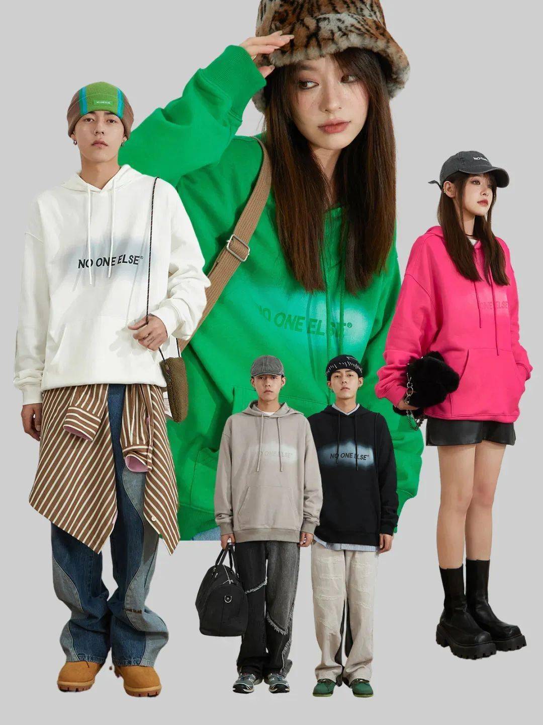 每天认识一个潮牌 | 韩国小众少女潮牌 NO ONE ELSE_趋势_企业_账号