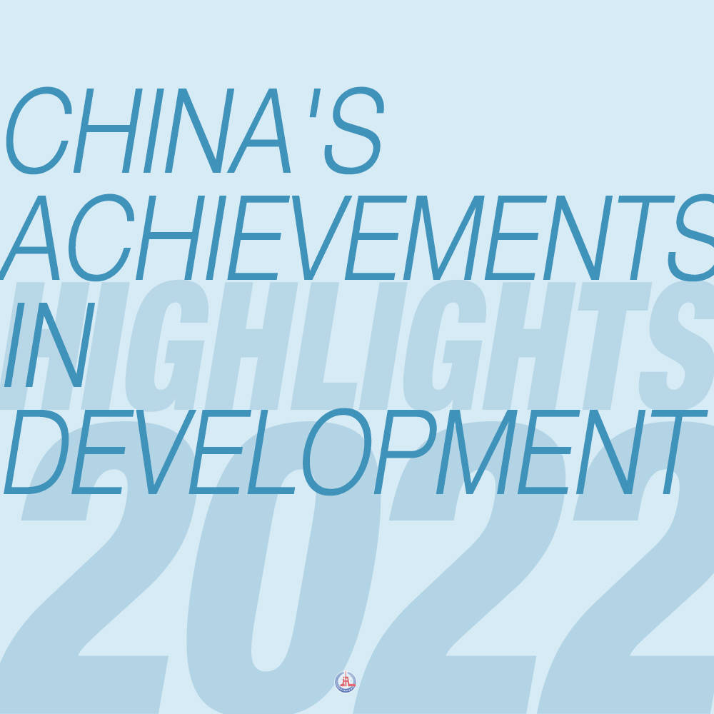 (FOCUS) Highlights of China's achievements in development in 2022_the ...