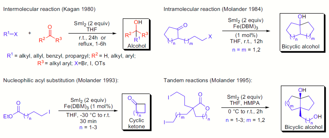 Kagan-Molander偶联反应_溶剂_金属_研究