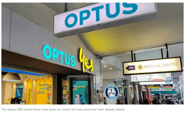 近千万澳人数据泄露，Optus老板最新披露：没一个客户受实际损失_珀斯_西澳_公司