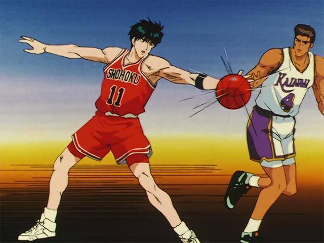 《灌篮高手》湘北战队19场比赛大盘点！樱木天才、流川枫无敌！_高中_离场_联赛