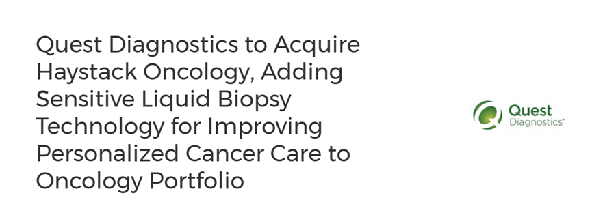 1.5个燃石，5个泛生子，专注于MRD检测的Haystack Oncology凭什么_肿瘤_ctDNA_产品