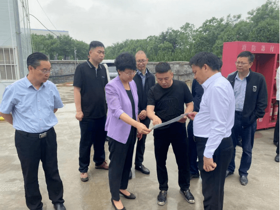 市政协副主席冯利霞赴原阳县调研督导分包重点项目建设情况 相关 生产 问题