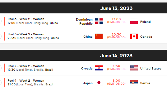 【直播预告】世界女排联赛香港站，明天20点半，中国女排VS加拿大女排，CCTV5直播_vs_体育_土耳其