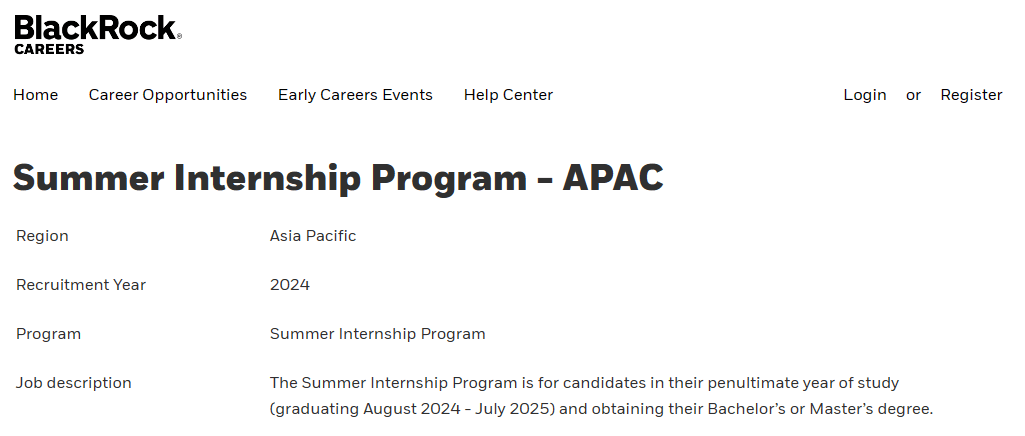BlackRock，官宣香港秋招！_投递_岗位_官网