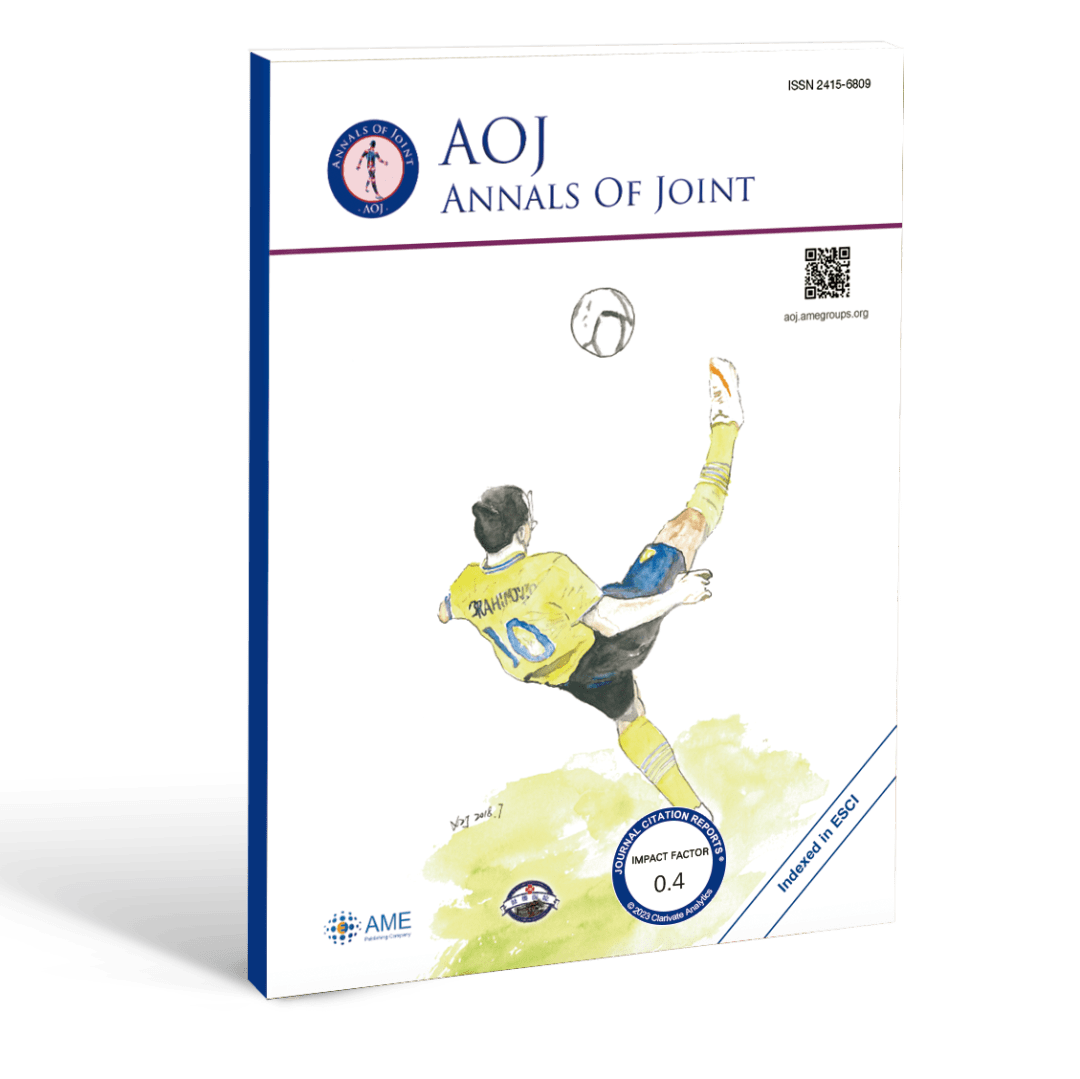 0.4分：Annals of Joint（《关节年鉴》）杂志迎来首个影响因子_相关_文章_期刊