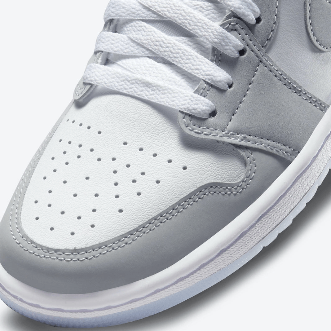 发售 | Air Jordan 1 low 「wolf grey」_活动_限量_Logo