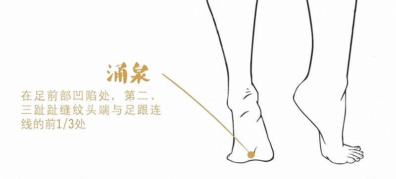 按两个穴位，循环阴阳，打通全身经络，从头一直补到脚！艾灸涌泉按摩