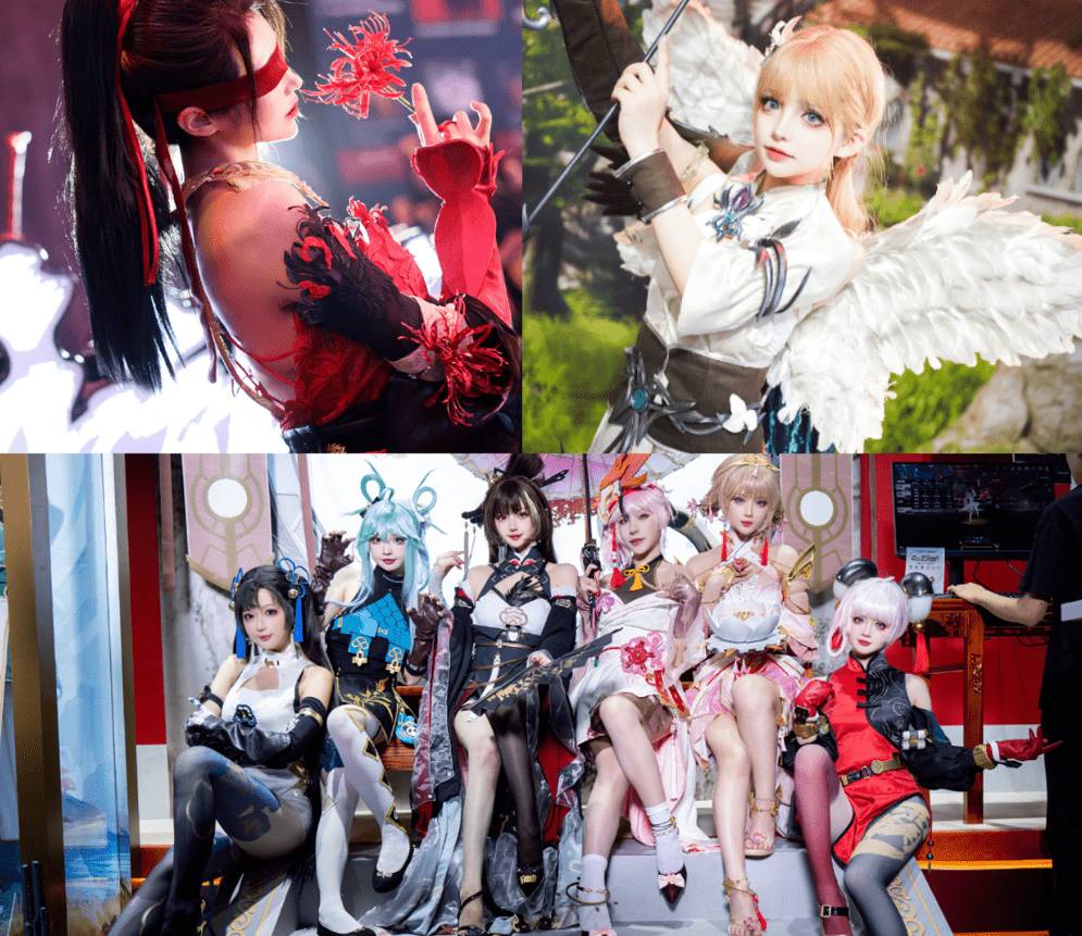 从废土到九域修仙，幻塔再登CJ现场，带来了最完美的答卷！_coser_塔子_角色