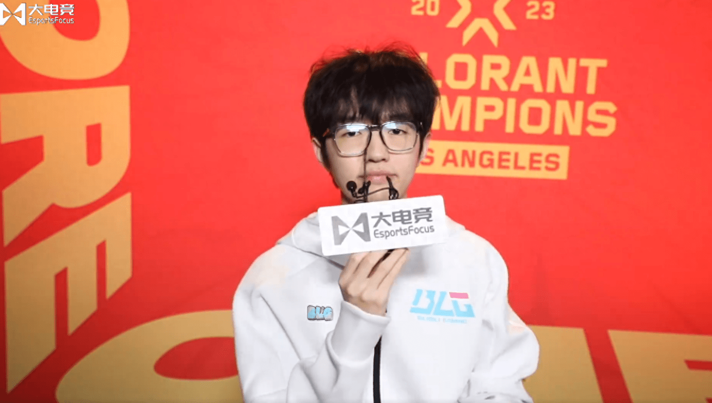 专访BLG无畏契约选手Knight：我觉得八强还可以，但远远不够_比赛_队伍_败者