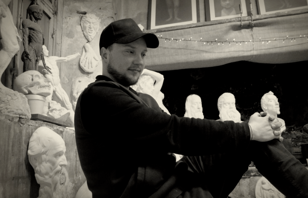 Thor Larsen 描绘人物神韵的雕塑 佛罗伦萨 毕业 培训