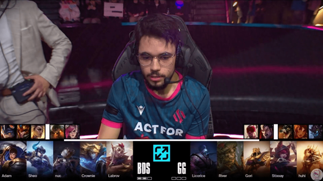 2把盖伦太过轻松！BDS以3比0击败GG晋级全球总决赛_北美_欧洲_赛区