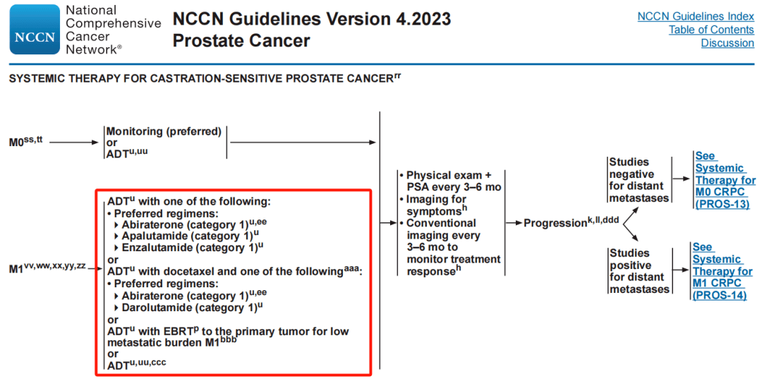2023.V4版NCCN前列腺癌指南解读丨基因检测如何指导精准治疗？_患者_进行_进展
