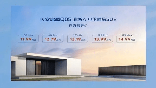 长安启源Q05上市：定位插混SUV，售价11.99万元起_搜狐汽车_搜狐网
