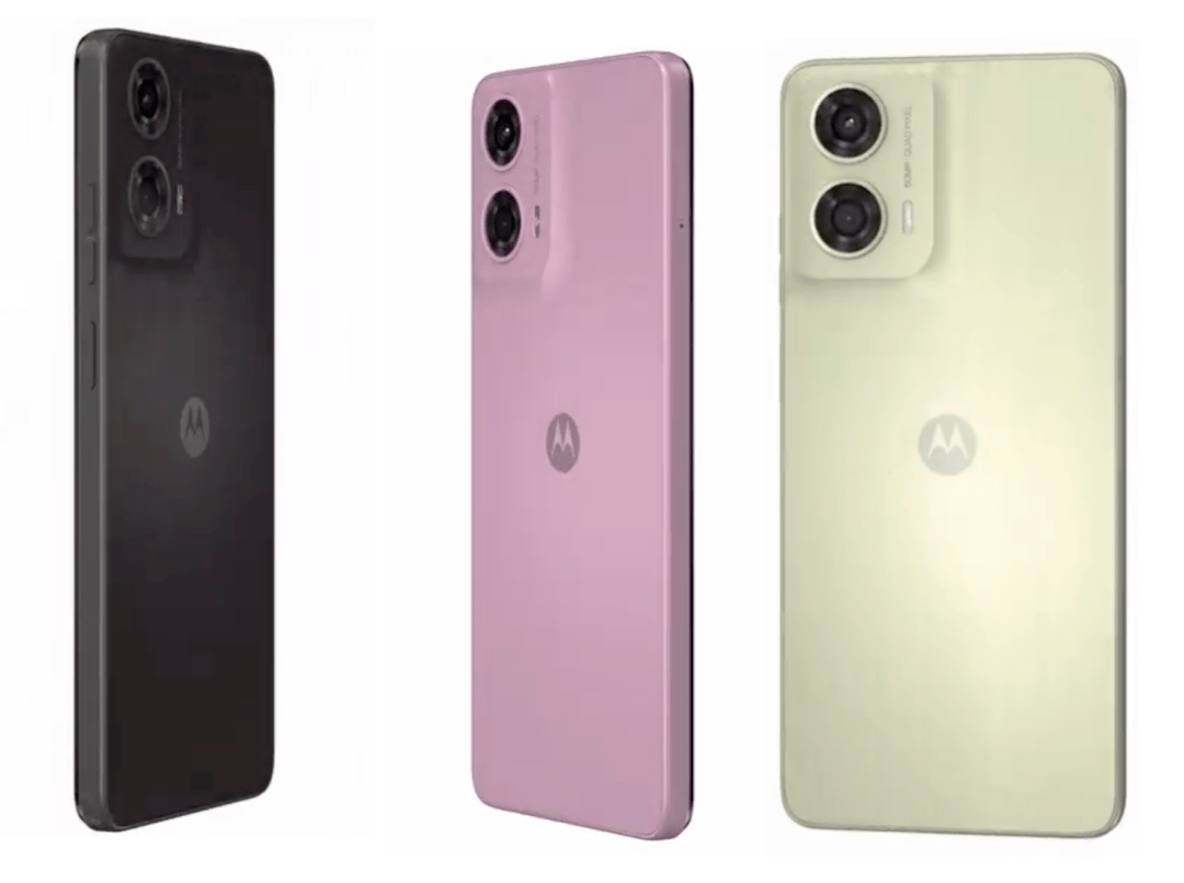 摩托罗拉 Moto G34 5G真机照、参数曝光，新机已入网_moto_部分_机身背部