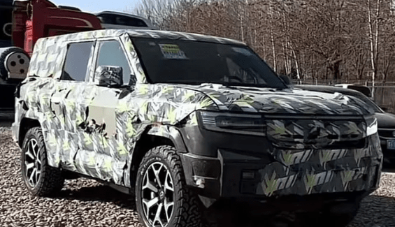 比仰望U8还大！比亚迪全新硬派SUV曝光：基于DMO平台打造_搜狐汽车_搜狐网